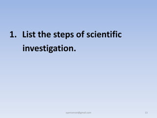 Science Form 1 (Chapter 1) | PPTX