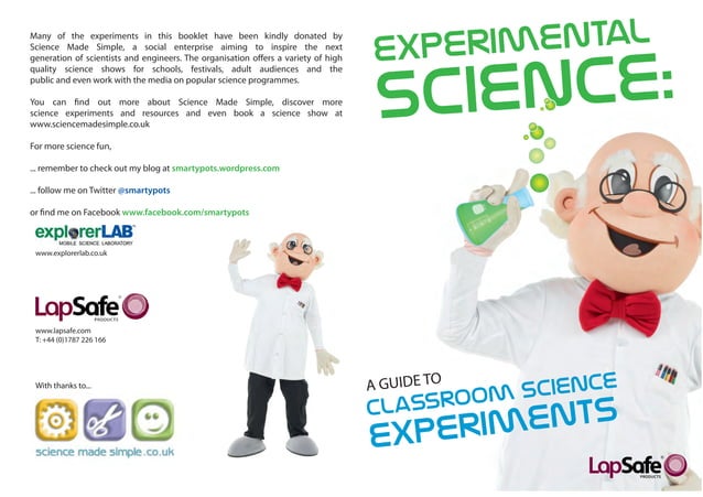 A guide to simple school science experiments | PDF