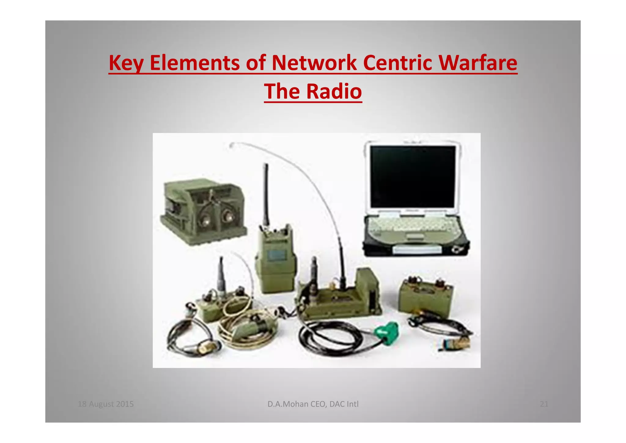 Network Centric Warfare - An Introduction | PDF