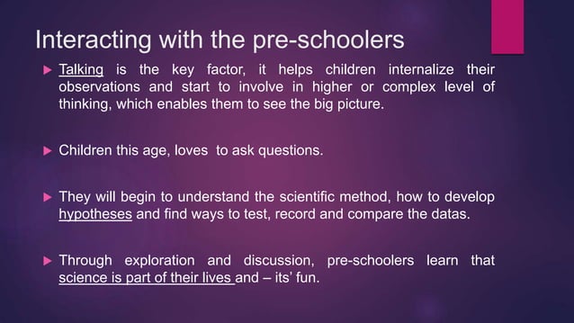 Science for young children ppt | PPTX | Early Childhood Education ...