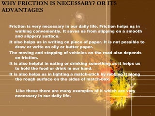 Science friction | PPT