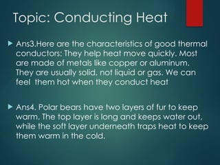 Science Grade 4 school lesson for class four | PPTX | Physics | Science