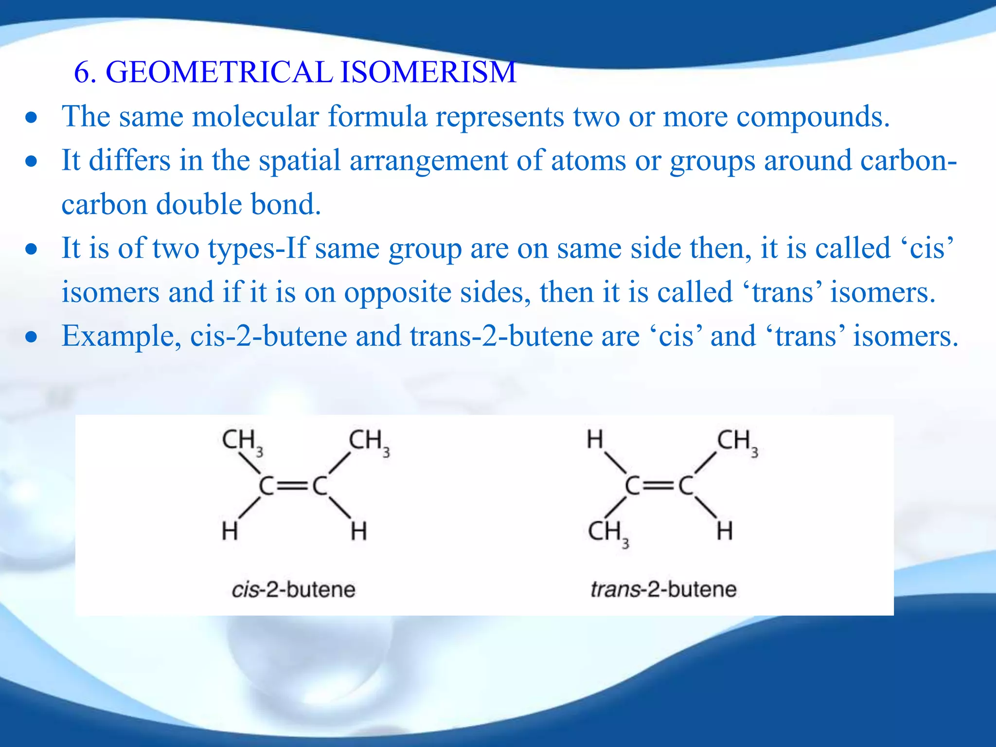 Isomerism and its types | PPTX