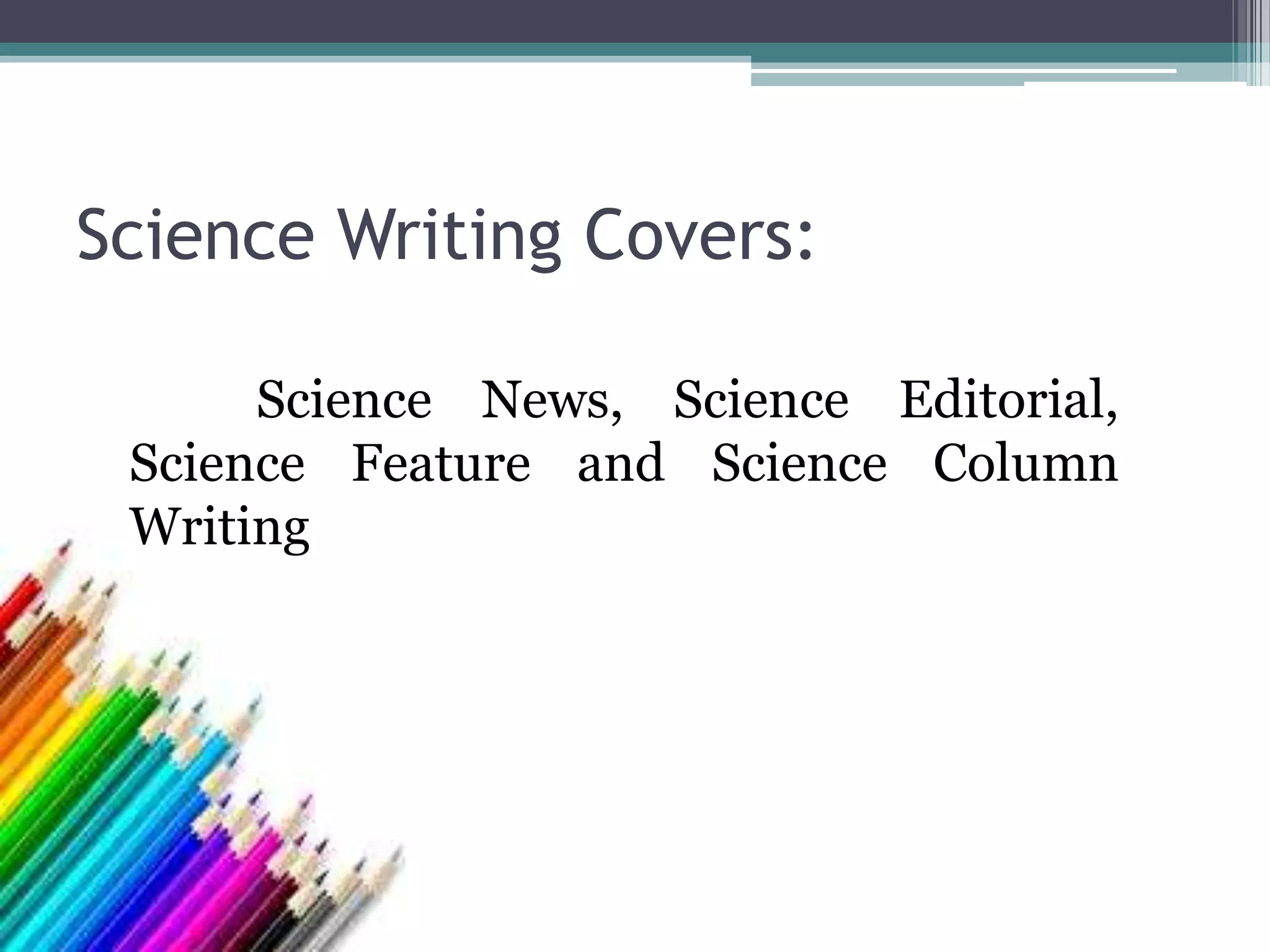 Science&Health Writing.ppt