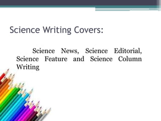 Science&Health Writing.ppt