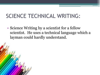 Science&Health Writing.ppt