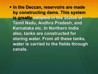 irrigation methods used in inca | PPT