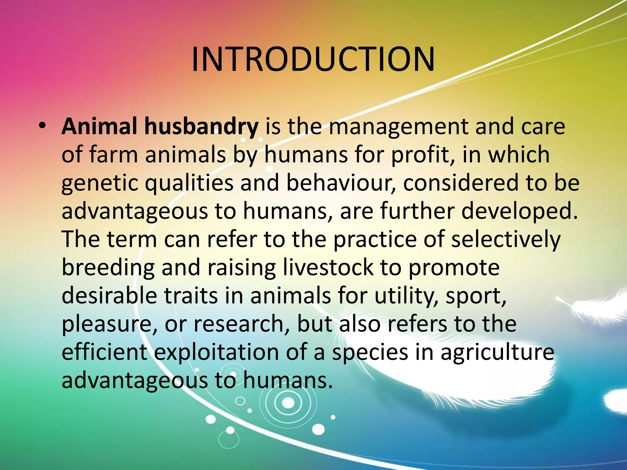 poultry Science holiday assignment | PPTX