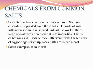 Acids, Bases & Salts | PPTX
