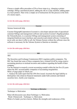 Science homework help | PDF
