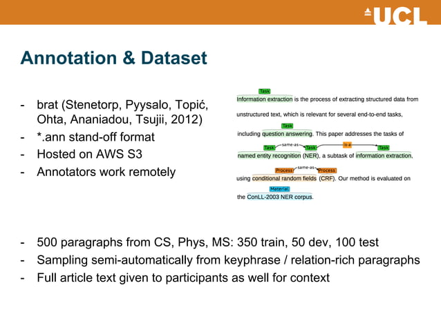 SemEval 2017 Task 10: ScienceIE – Extracting Keyphrases and Relations from Scientific ...