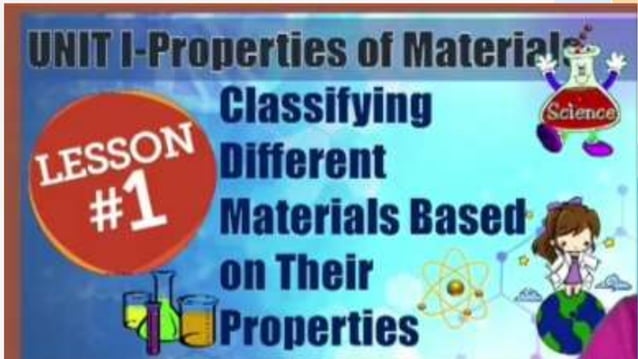 PROPERTIES OF MATTER | PPT