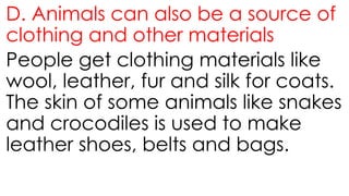 Science Importance of animals.pptximportance of animals | PPTX