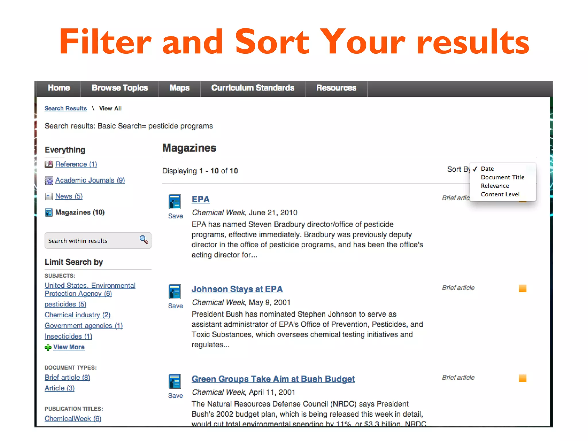 Gale Science In Context Overview | PPT
