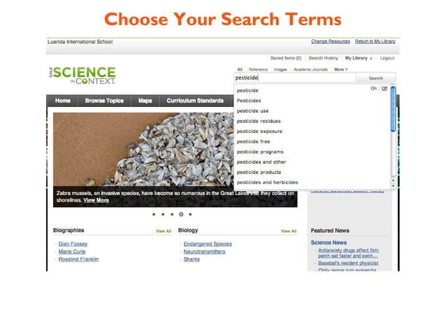 Gale Science In Context Overview | PPT