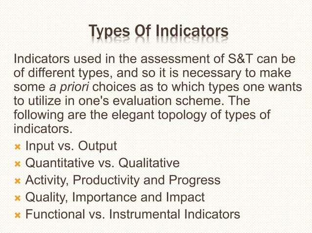 Science Indicators & Mapping of Science by Aman Kr Kushwaha | PPT