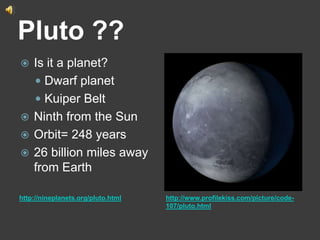 The Solar System - Narrated | PPT