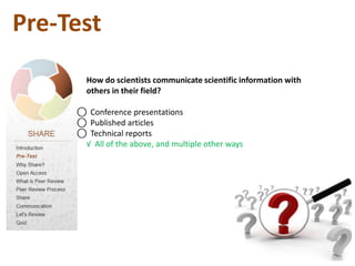 Share: Science Information Life Cycle | PPTX