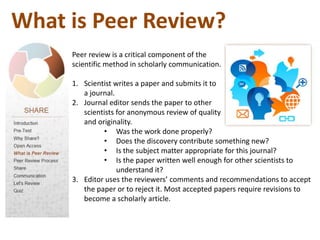 Share: Science Information Life Cycle | PPTX