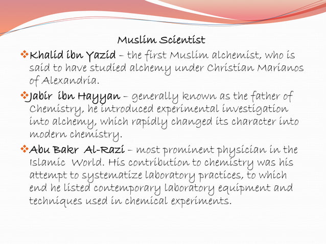 Science in medieval Islam | PPT