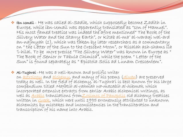 Science in medieval Islam | PPT