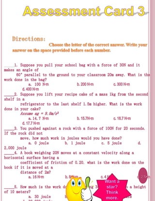 Science Intervention materials on science | PPTX