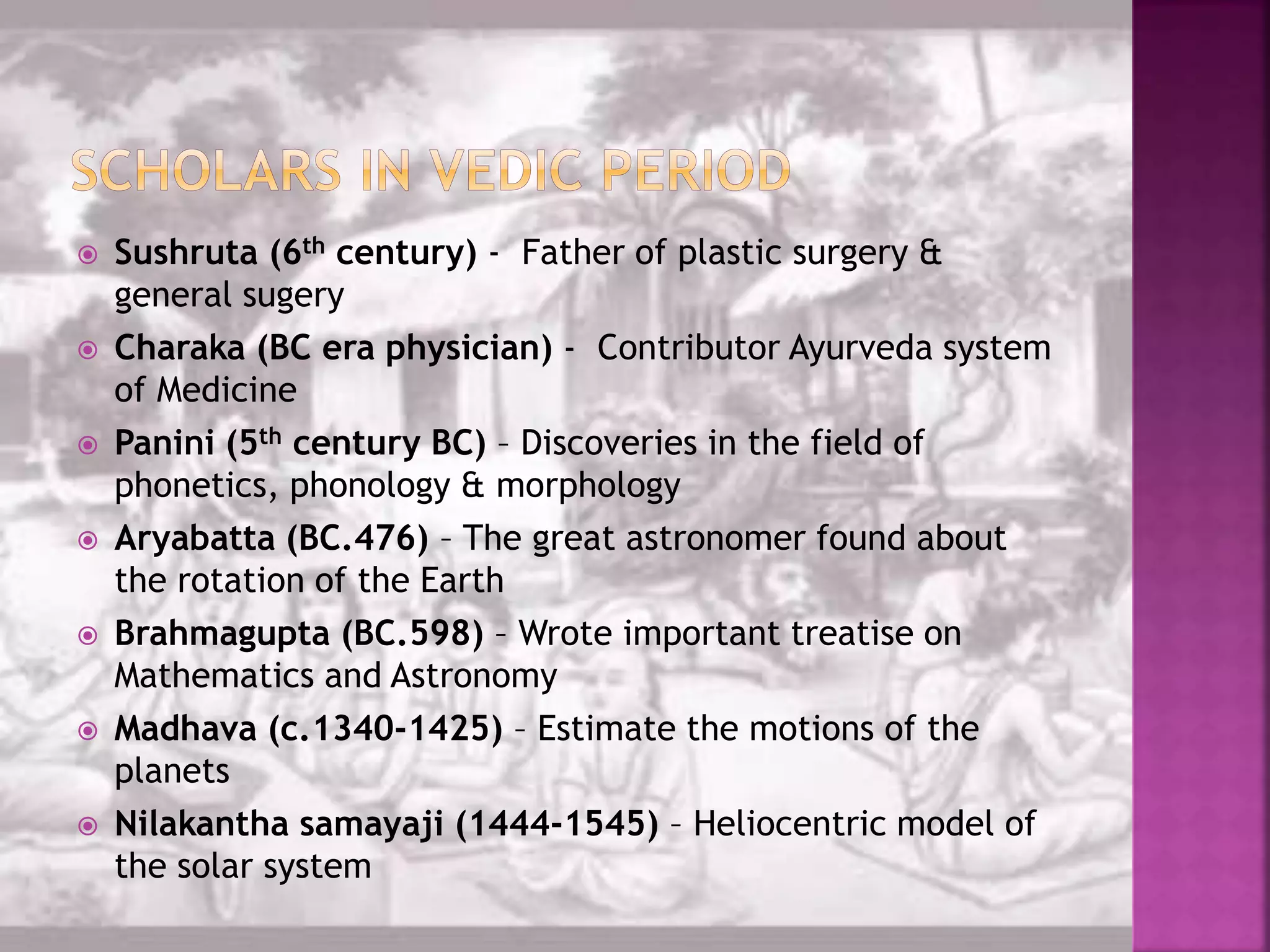 Science in vedic period | PPTX
