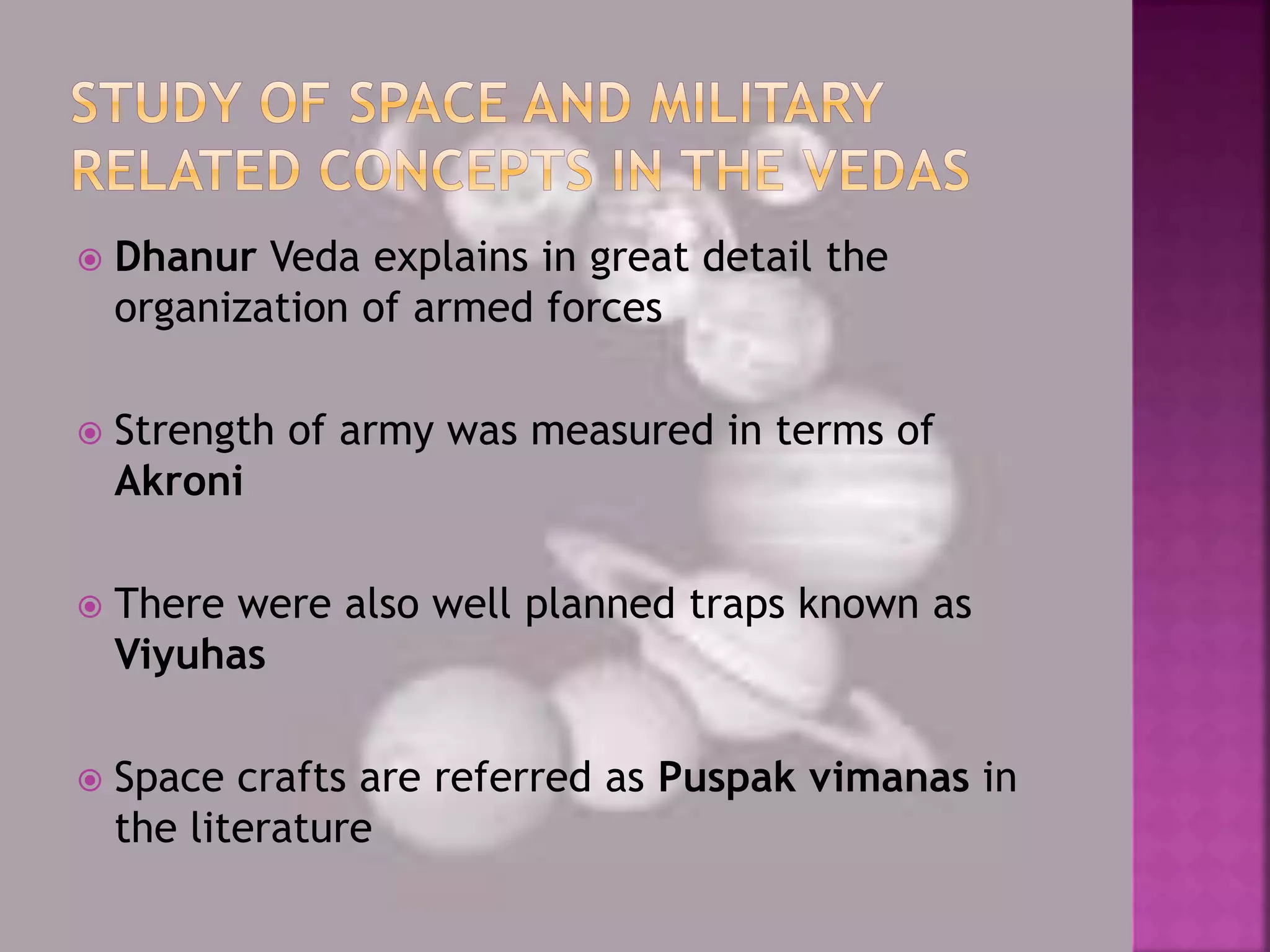 Science in vedic period | PPTX