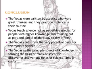 Science in vedic period | PPTX