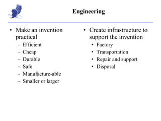 Science, invention, and engineering | PPT