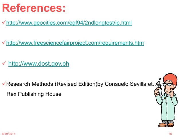 Science investigatory project | PPTX