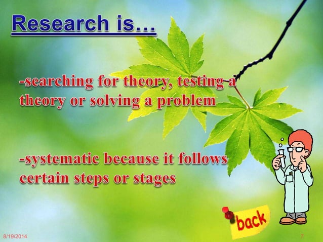 Science investigatory project | PPTX