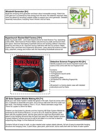 Science is fun_prizes | PDF