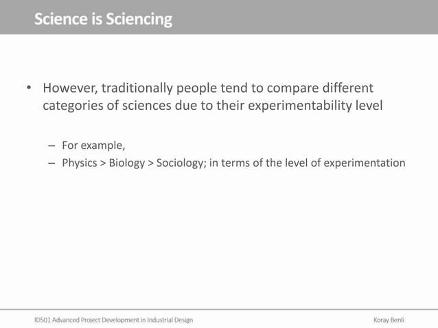 Science is sciencing leslie white | PPT