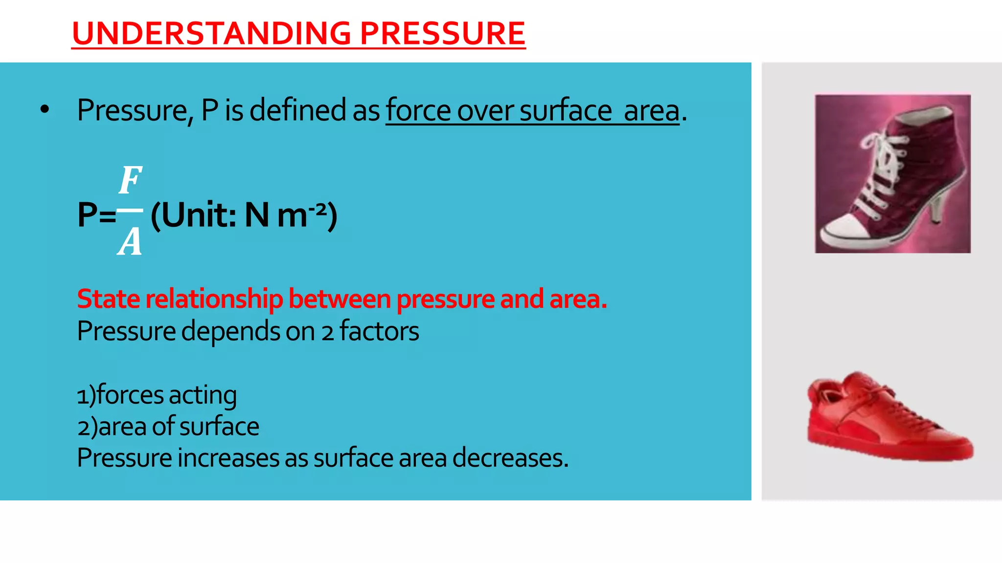 Pressure Presentation in Grade 9 Science BY :- Jayarajaha Arthigan. | PPTX