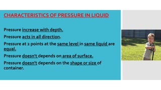 Pressure Presentation in Grade 9 Science BY :- Jayarajaha Arthigan. | PPTX