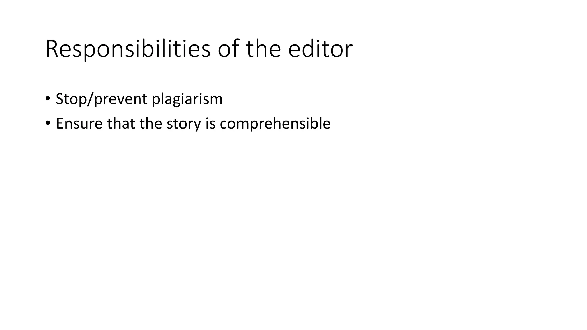 Science journalism workshop | PPTX