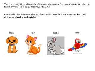 Science K2 Animals.pptxScience K2 Animals.pptx