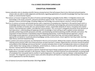 Science kto12 cg | PPTX | Primary Education | Education