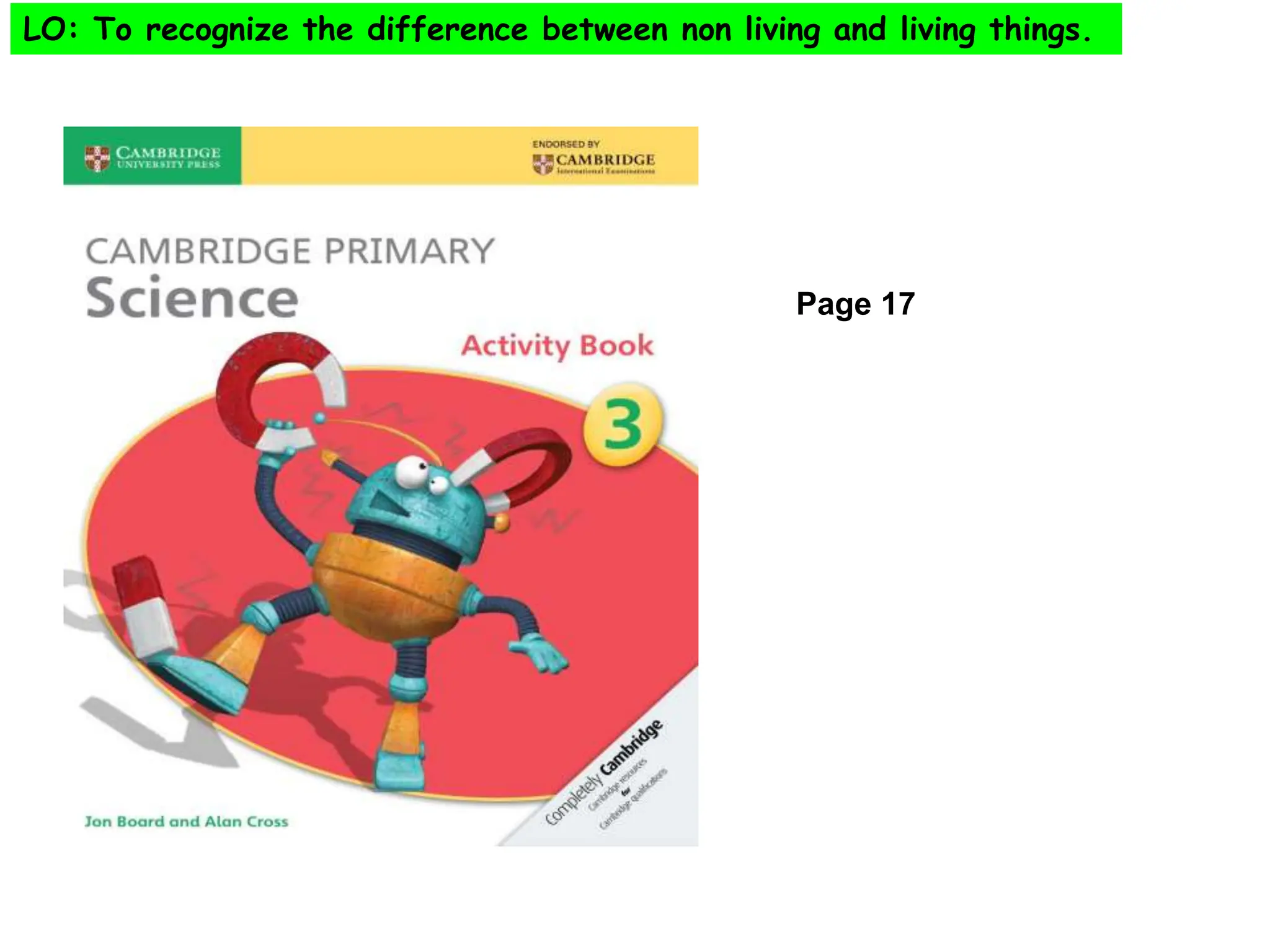 Science L2 Living and Non living Things.ppt