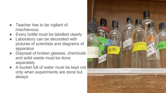 Science laboratory maintenance, lab accidents and precautions of lab ...