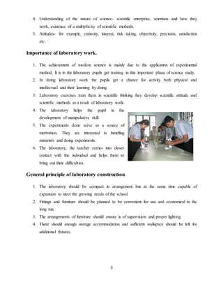 Science laboratory assignment rajalekshmi | PDF