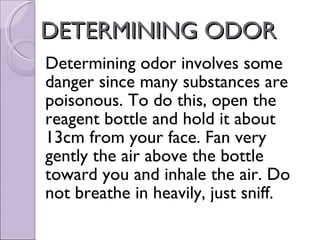 (Science) Laboratory Operations and Techniques | PPT