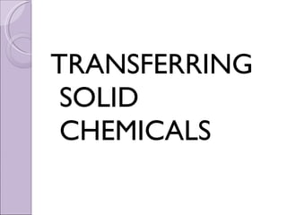 (Science) Laboratory Operations and Techniques | PPT