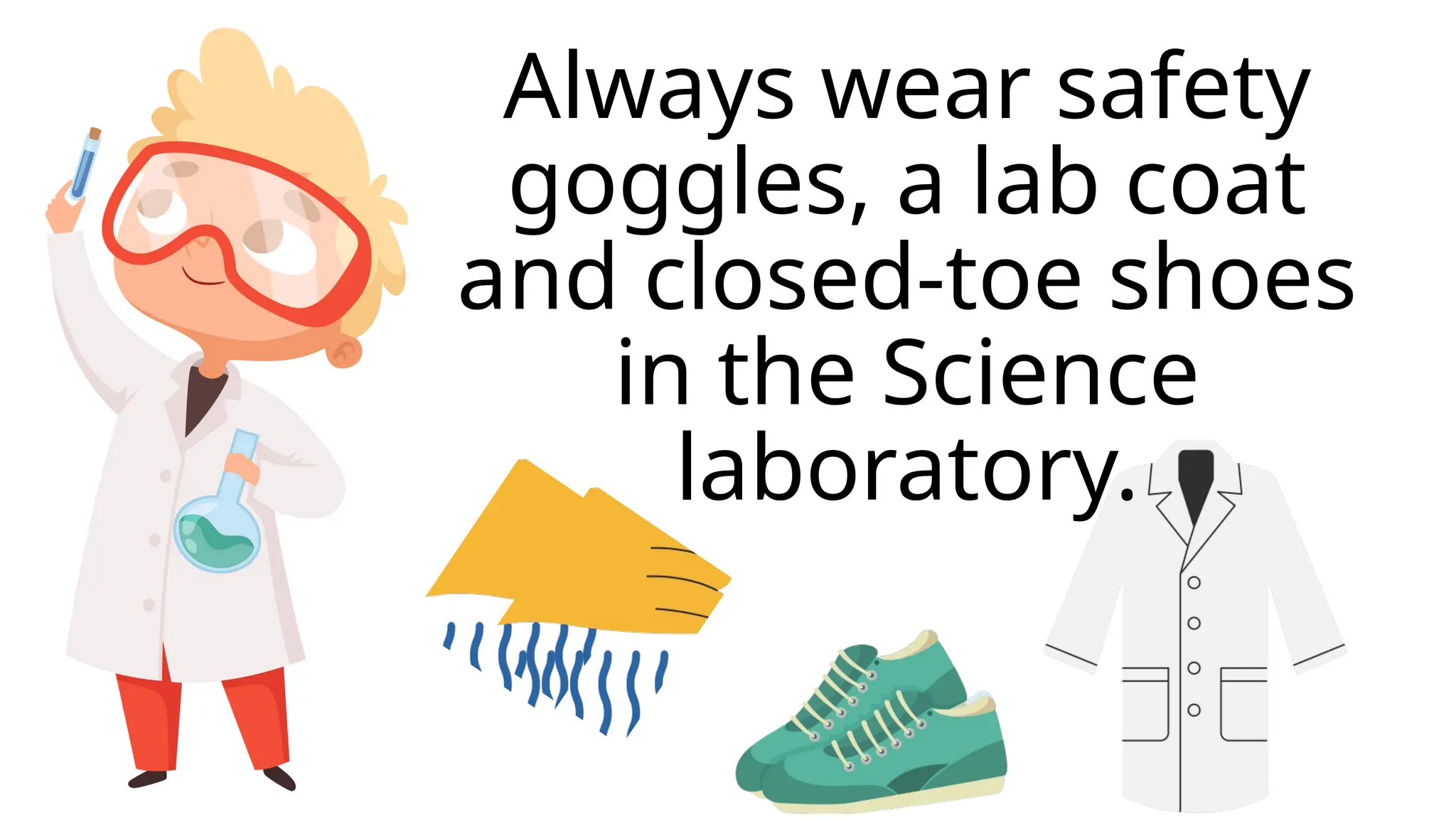 Science Laboratory Safety Rules Presentation from 1st to 7th grade.pptx