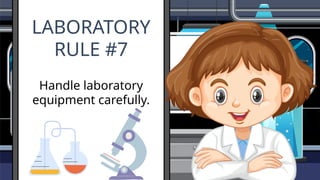 Science Laboratory Safety Rules Presentation from 1st to 7th grade.pptx