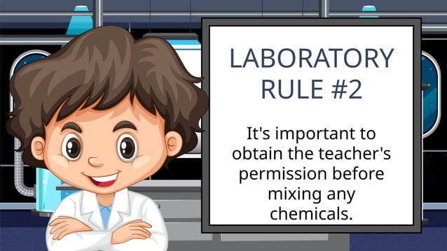 Science Laboratory Safety Rules Presentation from 1st to 7th grade.pptx ...