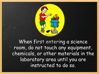 Science lab rules | PPT