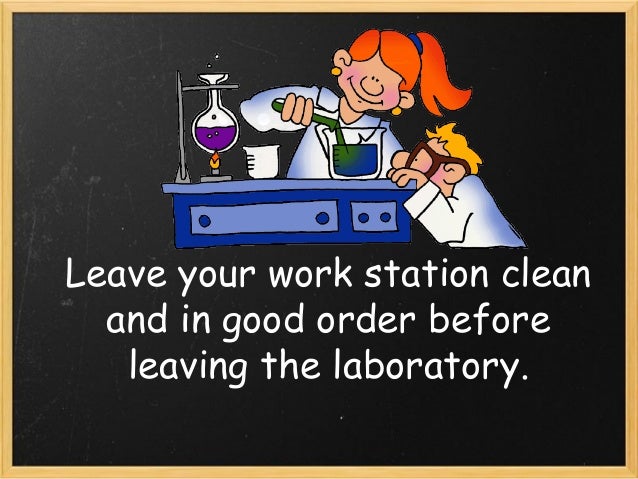 Science lab rules