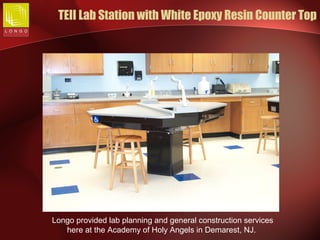 Longo School Science Laboratory Workstations (2012) | PPT | Woodworking | Arts and Crafts